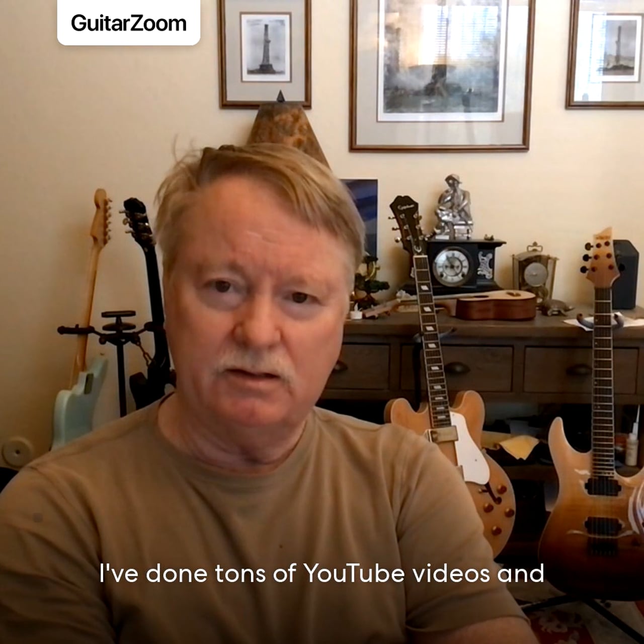 Steve D. - GuitarZoom Academy Success Stories · GuitarZoom