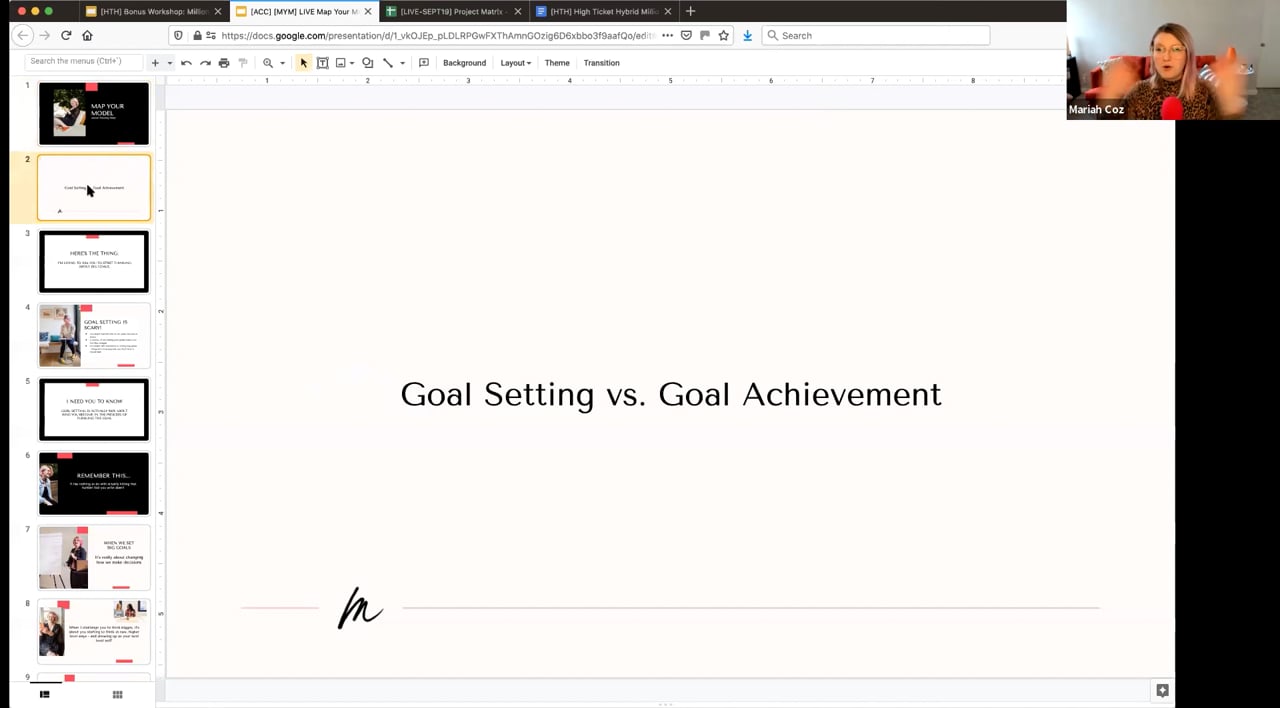 Goal Setting Before Map Your Model - Map Your Model 2024 · Creator Party