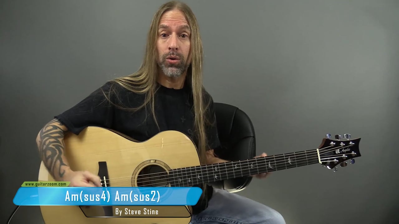 Am(sus4) Am(sus2) - Creative Chords · GuitarZoom FREE