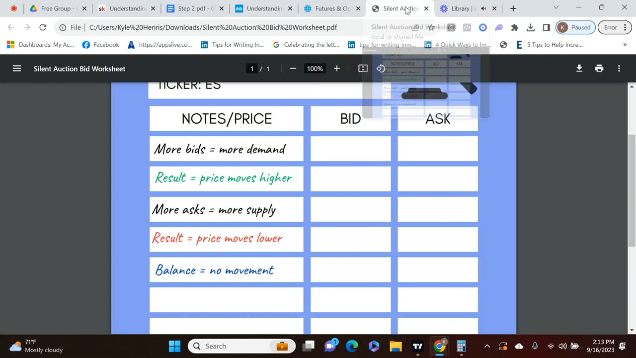 Putting it all together - Step 2: Market Dynamics 101 · InvestCEO with ...