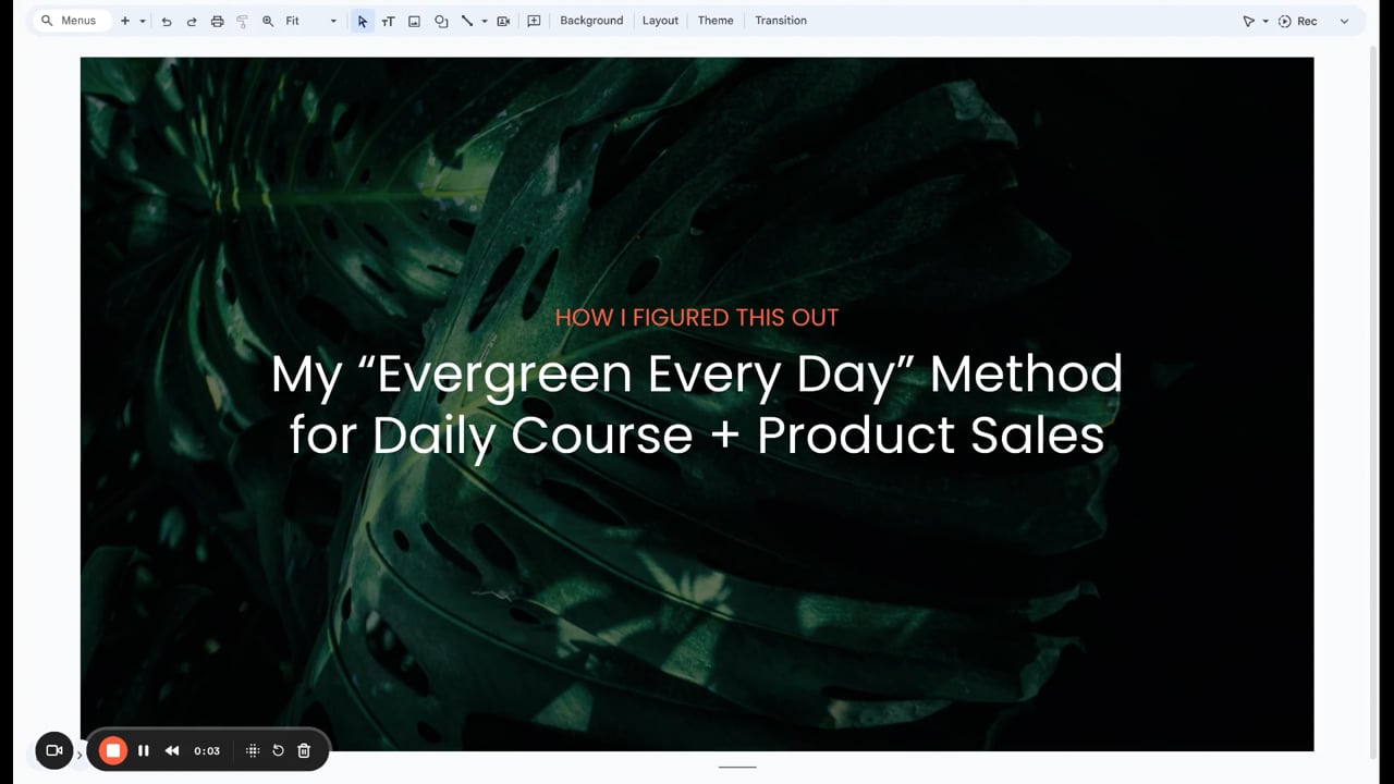 Intro To Evergreen Every Day Method - Evergreen Every Day · Creator Party