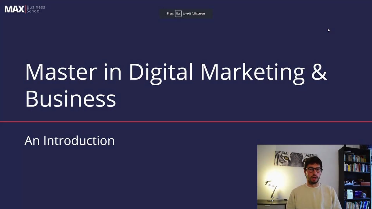 0.1 [VIDEO] Introducing MAX Business School - FREE Master in Digital ...