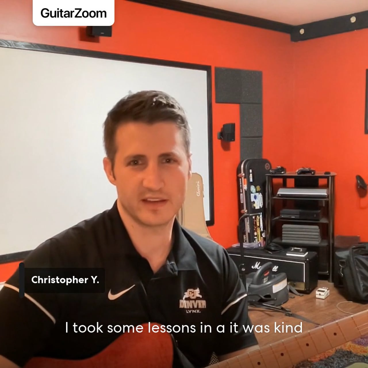 Christopher Y. - GuitarZoom Academy Success Stories · GuitarZoom FREE
