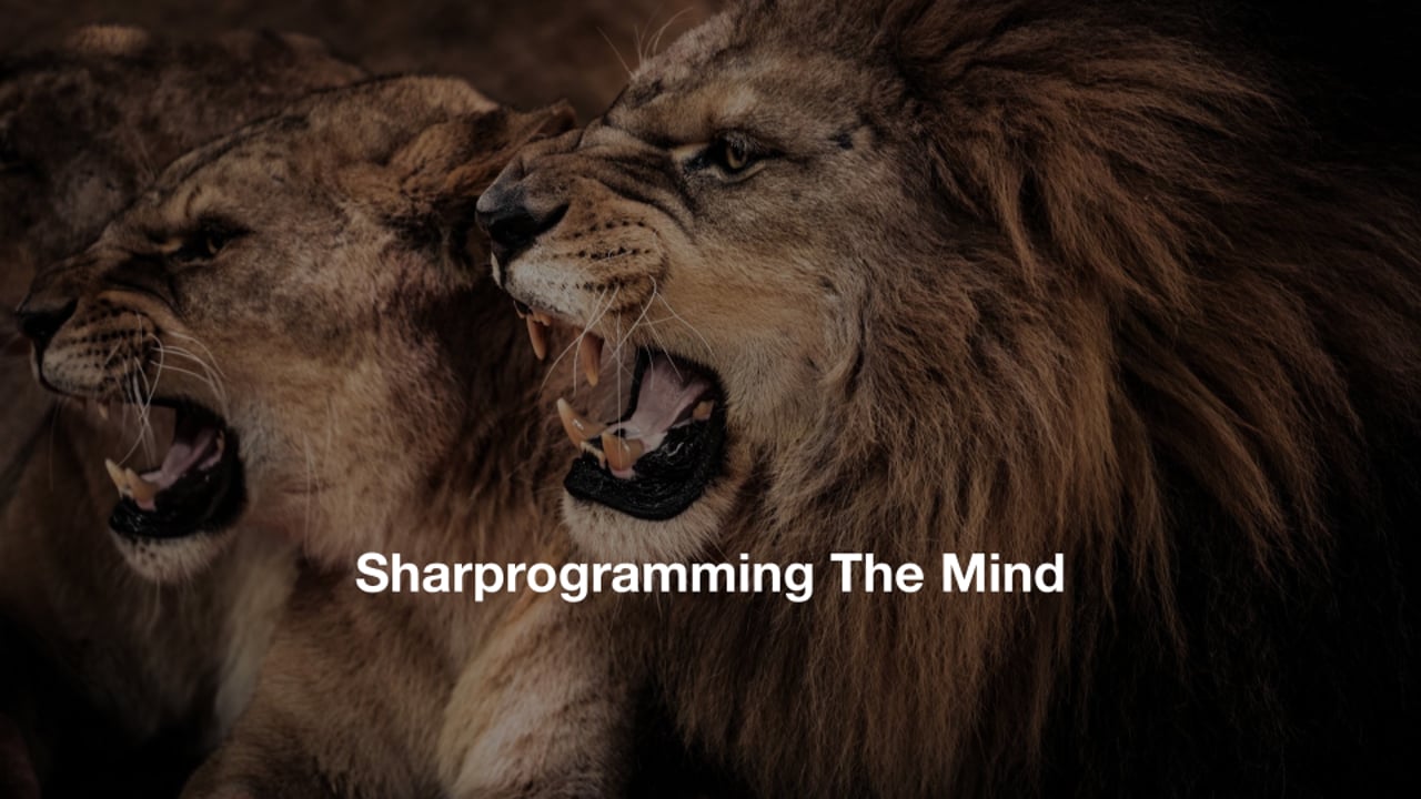Sharprogramming The Mind - Mindset Training · Stay Sharp™ Academy