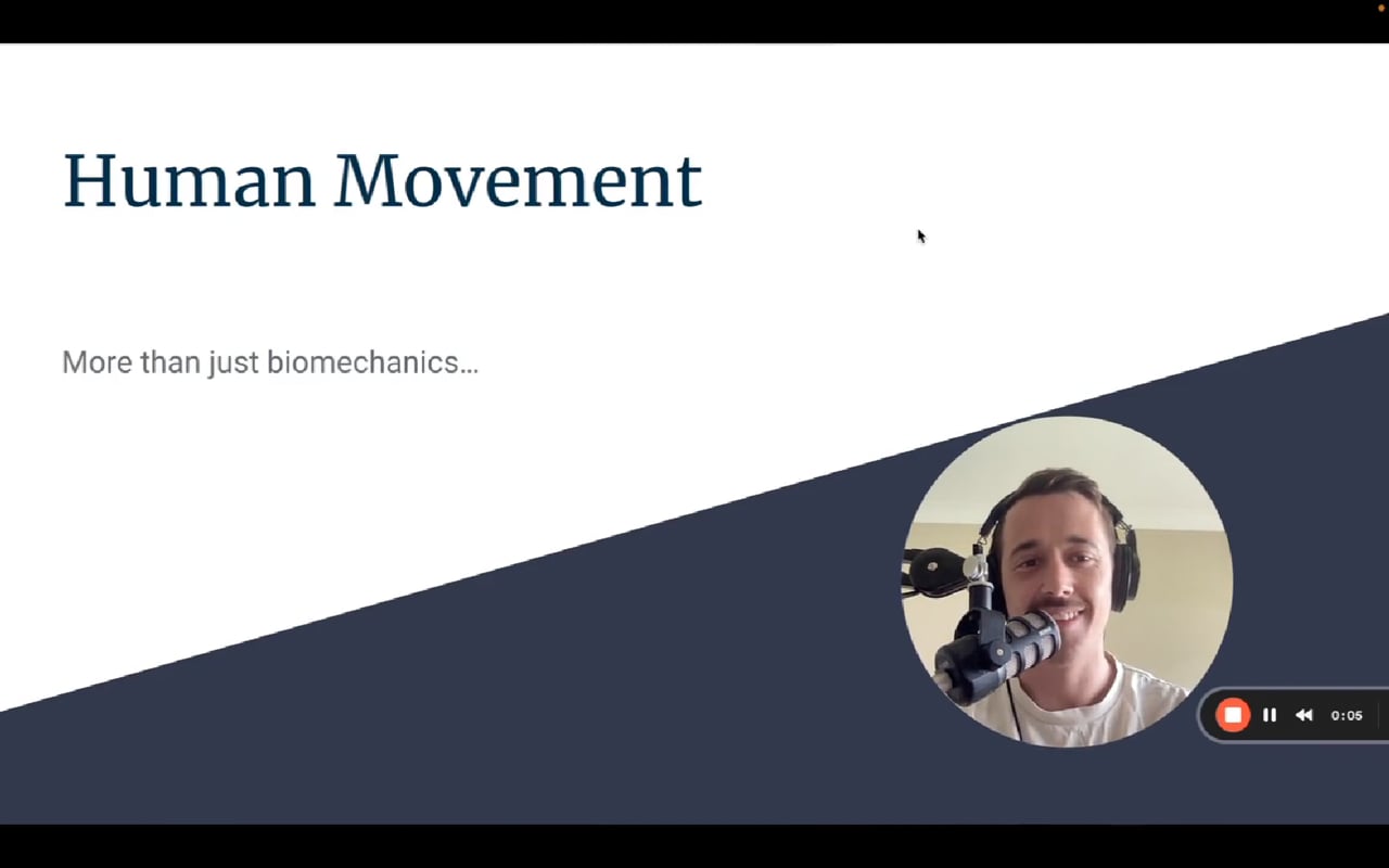 Human Movement - GPP Level 1 · General Physical Preparation