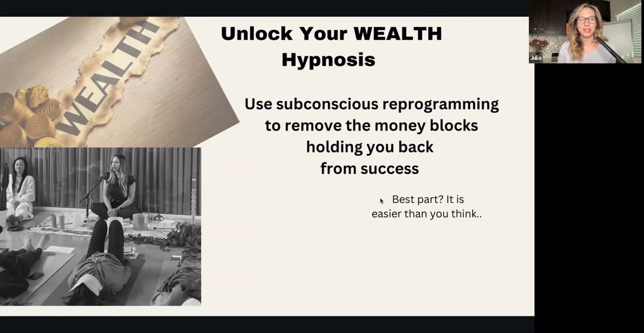 Unlock Wealth Hypnosis - START HERE (Step 1) - Hypnosis Starter Kit ...