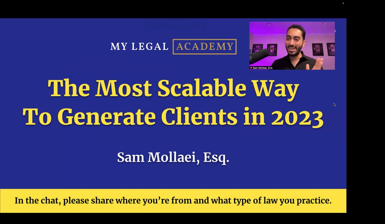 The Most Scalable Way To Generate Clients in 2023 - The Most Scalable ...