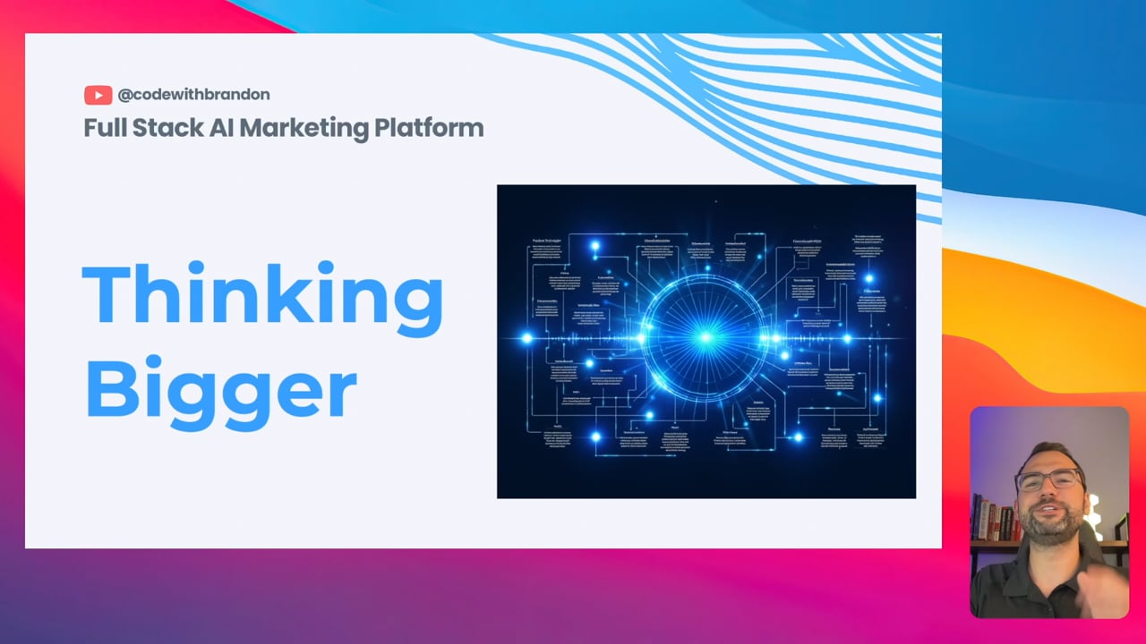 5. Thinking Bigger - Fullstack AI Marketing Platform · AI Developer Accelerator