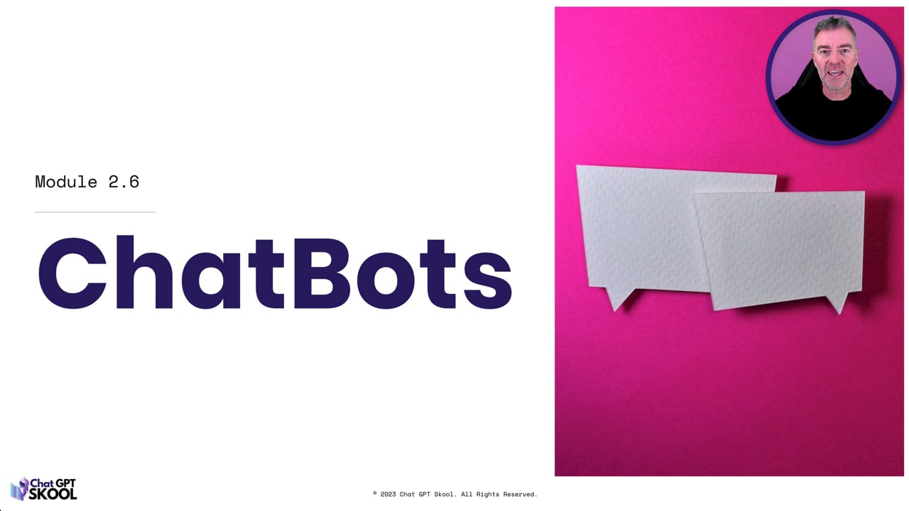 Custom Chatbots - Chat GPT Skool · ChatGPT Users