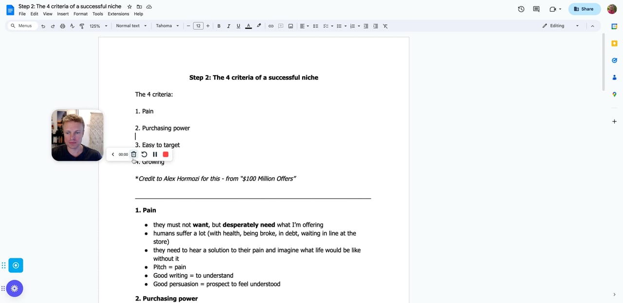The 4 criteria of a successful niche - Module 2: Find your niche ...