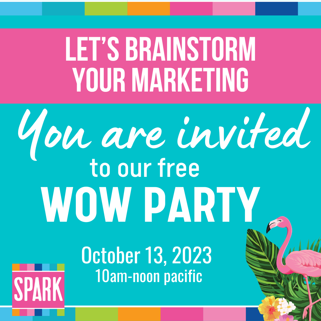 WOW Party October Invite · Spark Your Marketing
