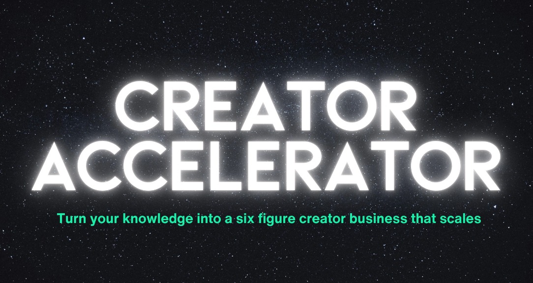 Creator Accelerator
