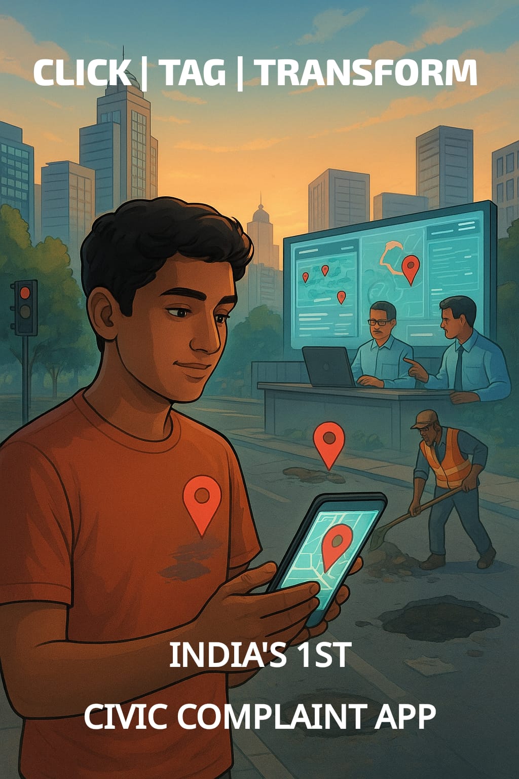 India's 1st Civic Complaint App · Web Agency Accelerator (FREE)