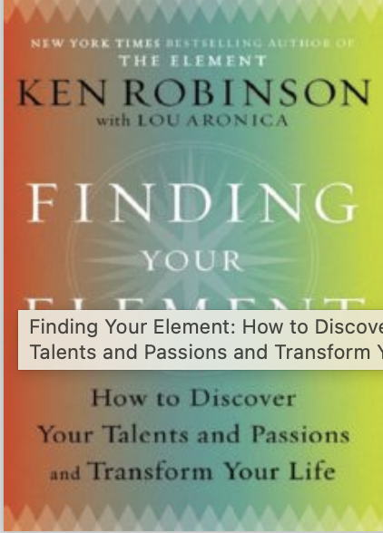 Finding your element (Ken Robinson) · Nomad School