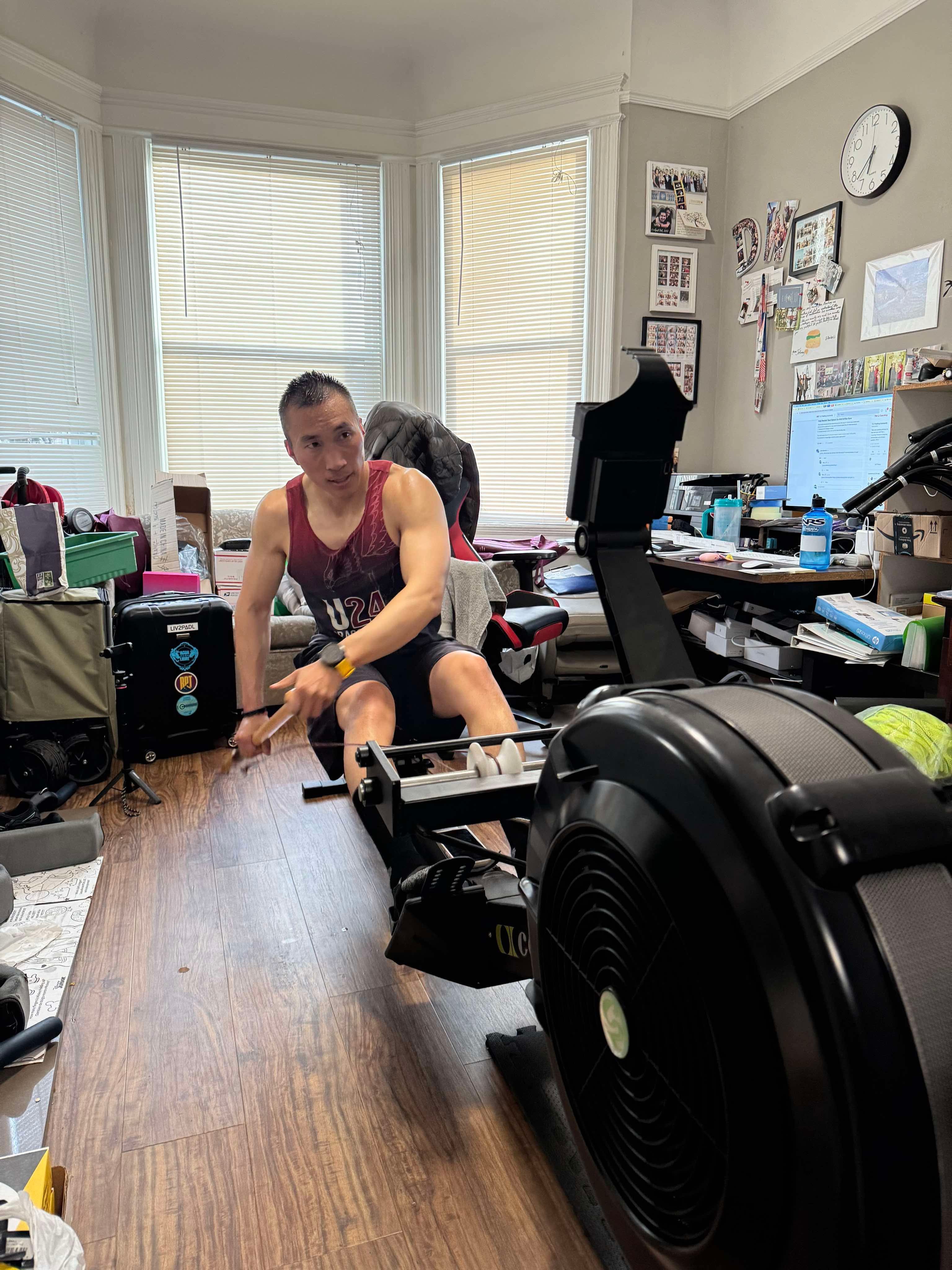 20(1/2) DB style pErg workout · TLC Paddling Community