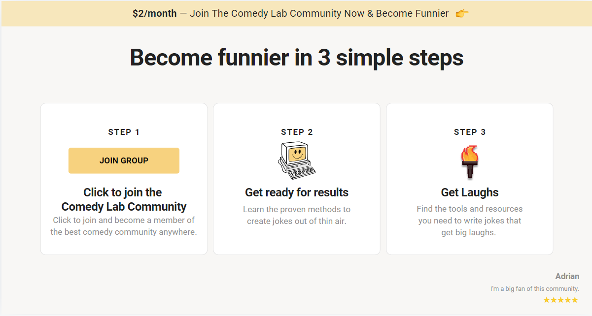 The Comedy Lab Community