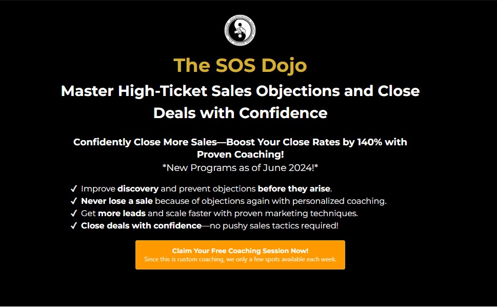 The Sales Dojo