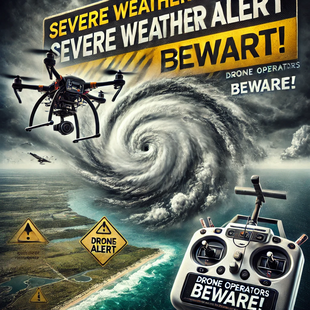 ⚠️ Severe Weather Alert: Hurricane Milton – Drone Operators Beware! ⚠️ ...