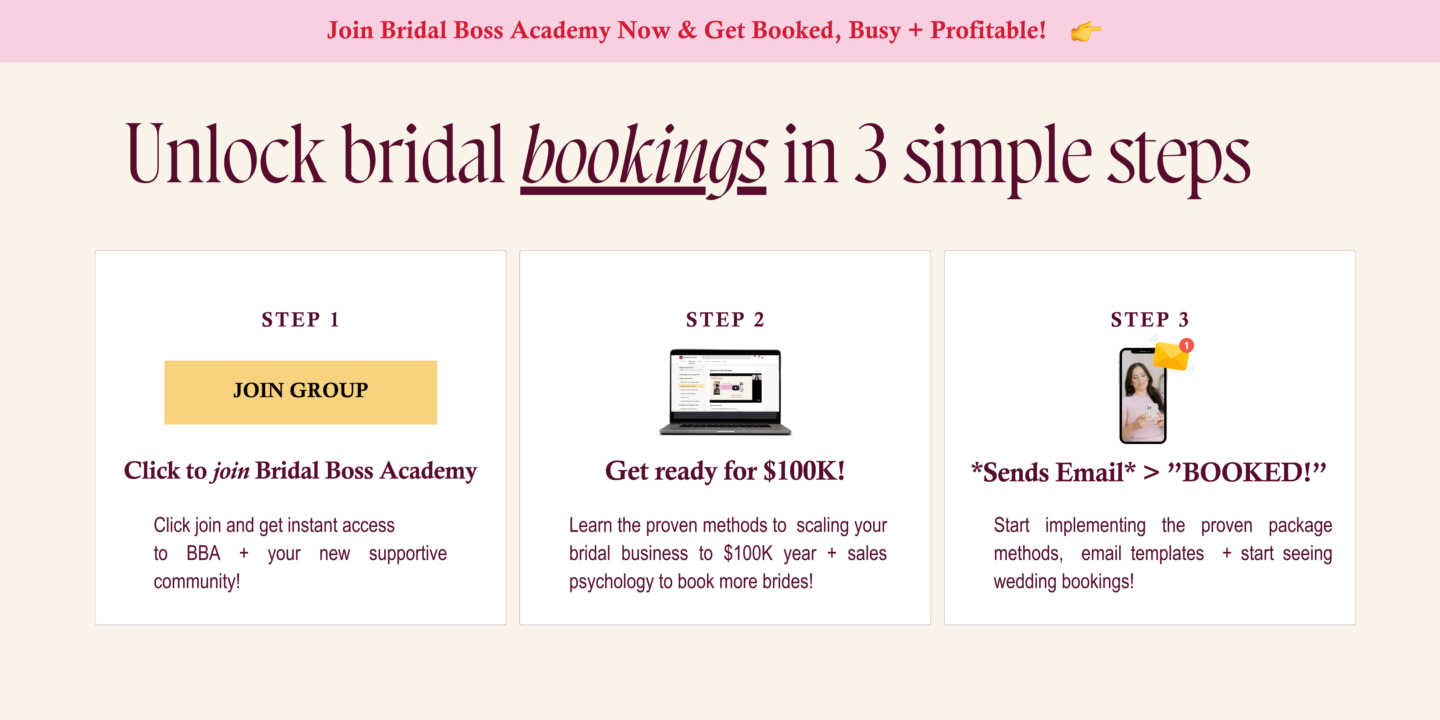 Bridal Boss Academy Bridal Boss Academy
