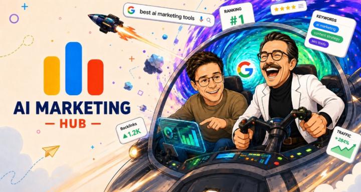 🍔 AI VISIBILITY UPDATE 🍔 · AI Marketing Hub, SEO & Search