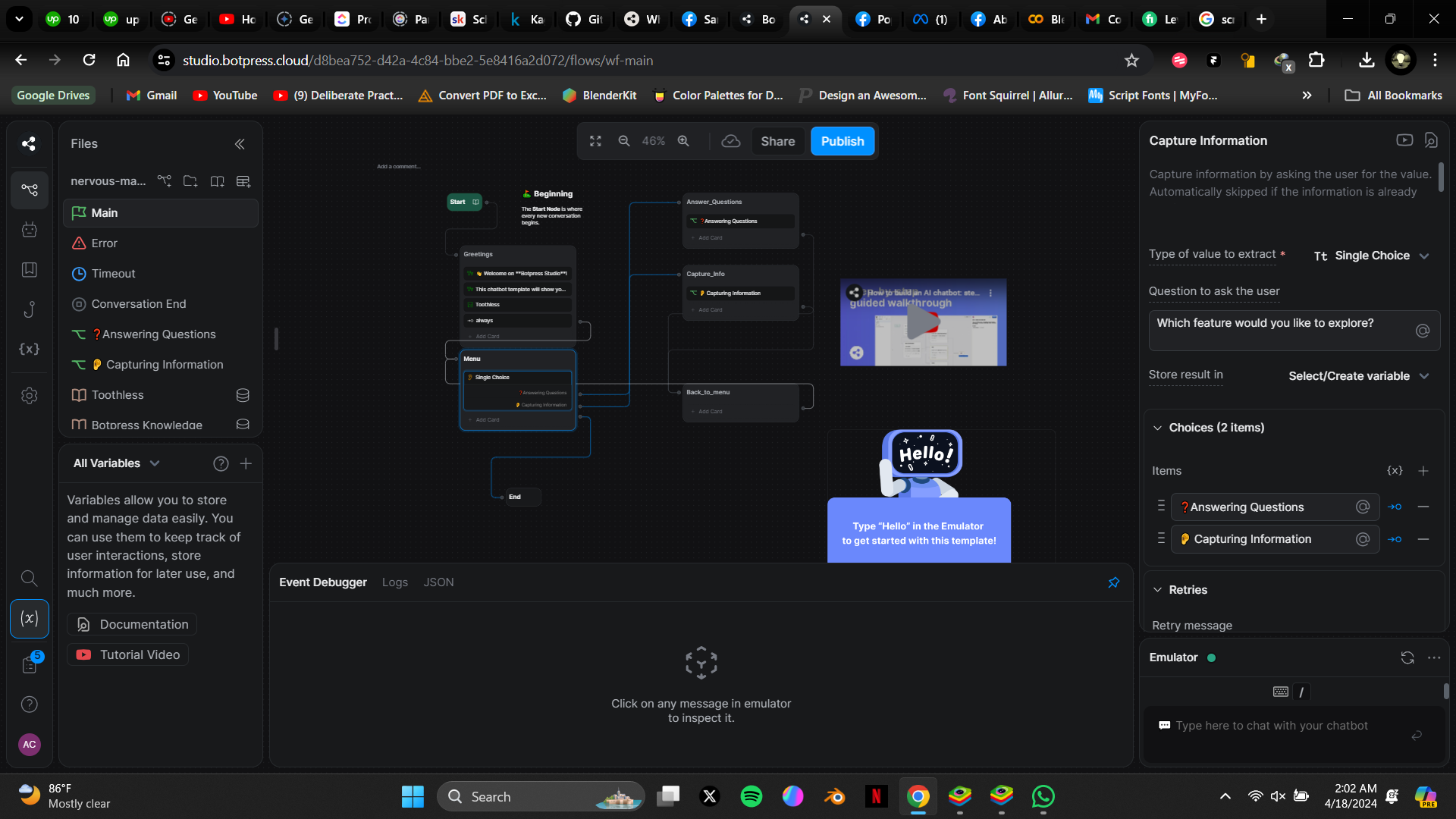 DEPLOYED MY FIRST AI AGENT/BOT ON WHATSAPP using Botpress! · Data Alchemy