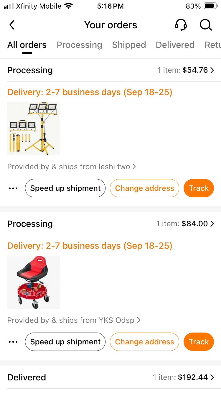 Placed another Temu order · Detailer's Club