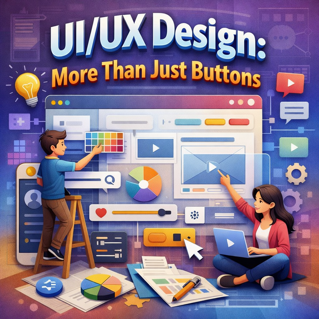 UI/UX Design: More Than Just Buttons · Make $1k-$10k in 30 days