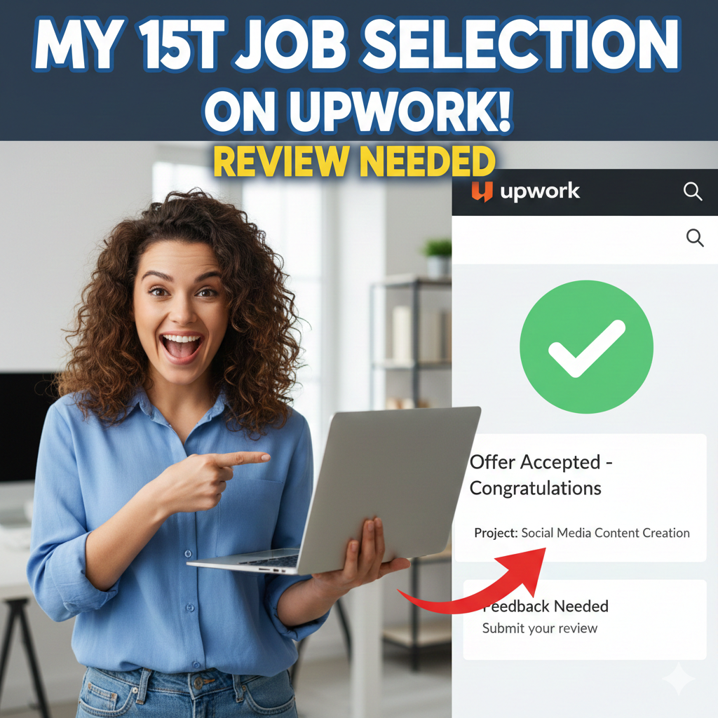 My1st job selection on upwork|10-02-2026 · Make $1k-$10k in 30 days