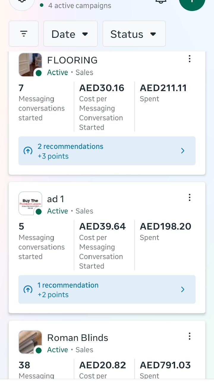 Ad results review · Make $1k-$10k in 30 days