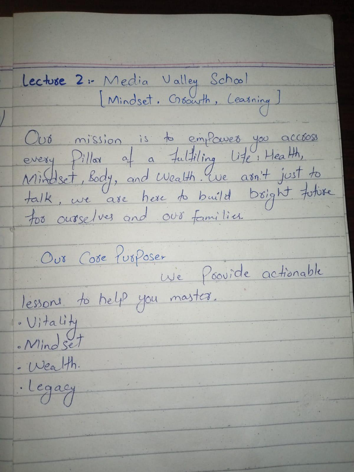 lec#2 Media Valley School · Make $1k-$10k in 30 days
