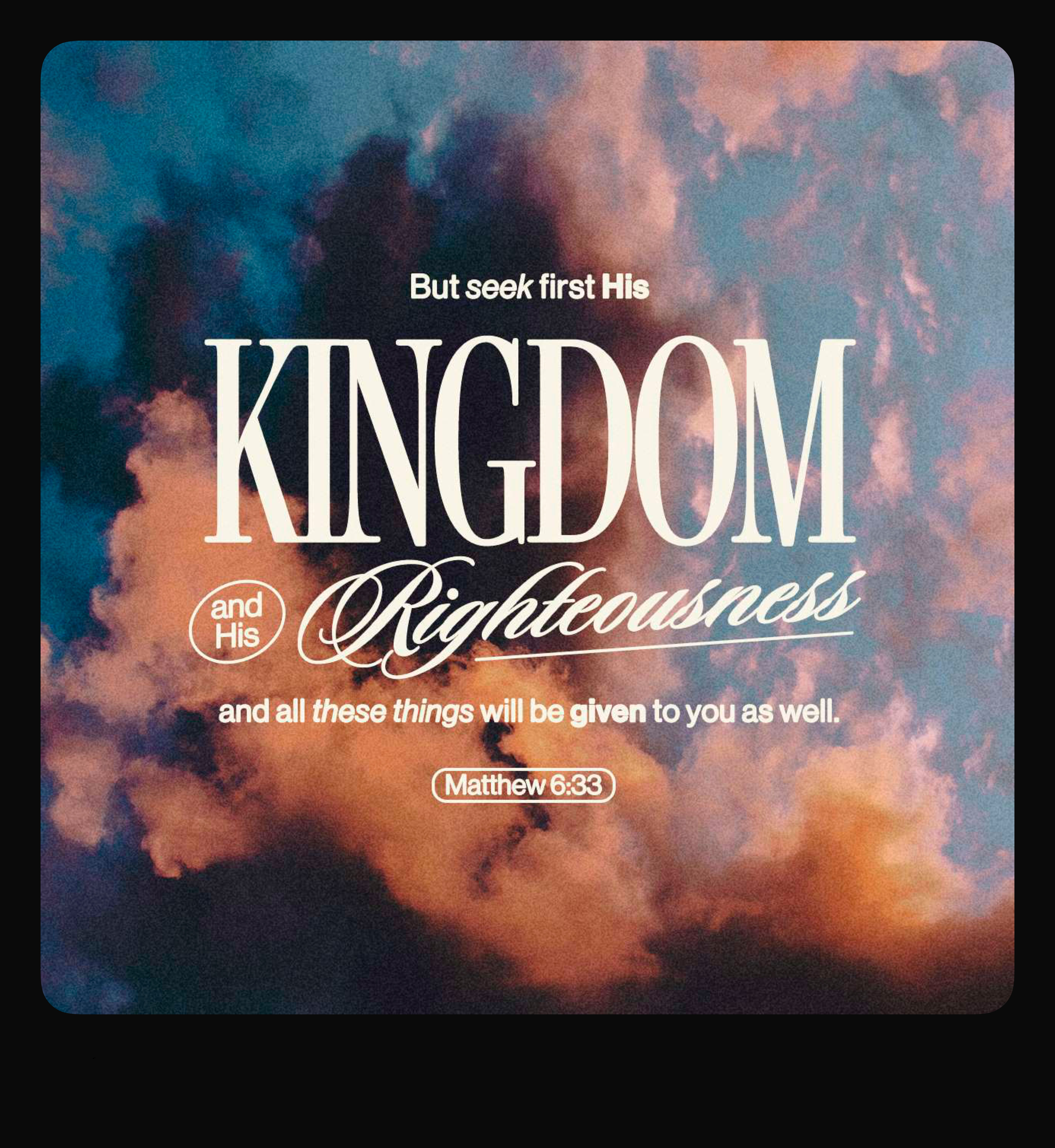 🌟 Unlocking Life's Secrets: The Wisdom of Matthew 6:33! 🗝️ · Free Life ...