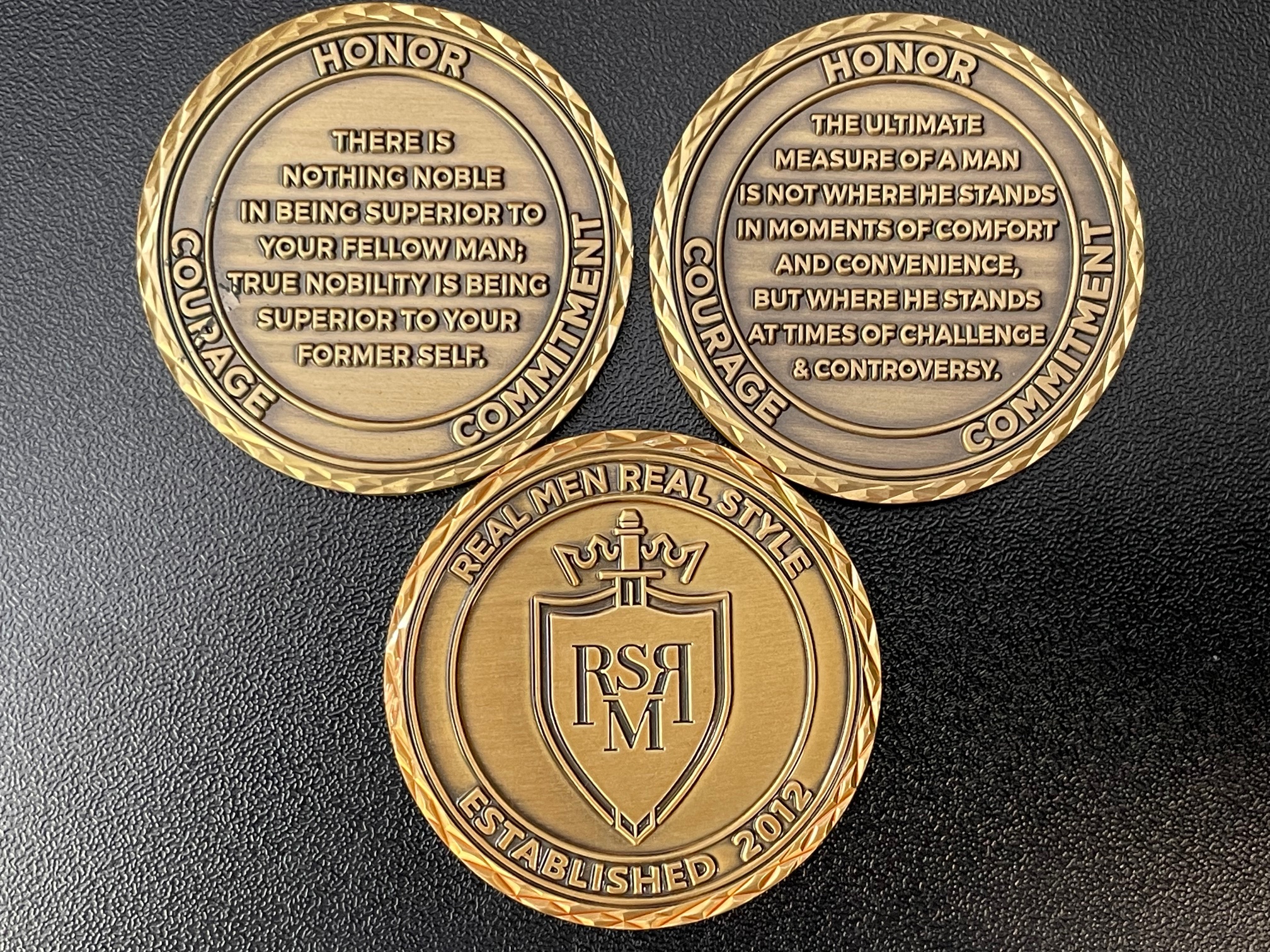 New Challenge Coins! · Brotherhood Of Scent