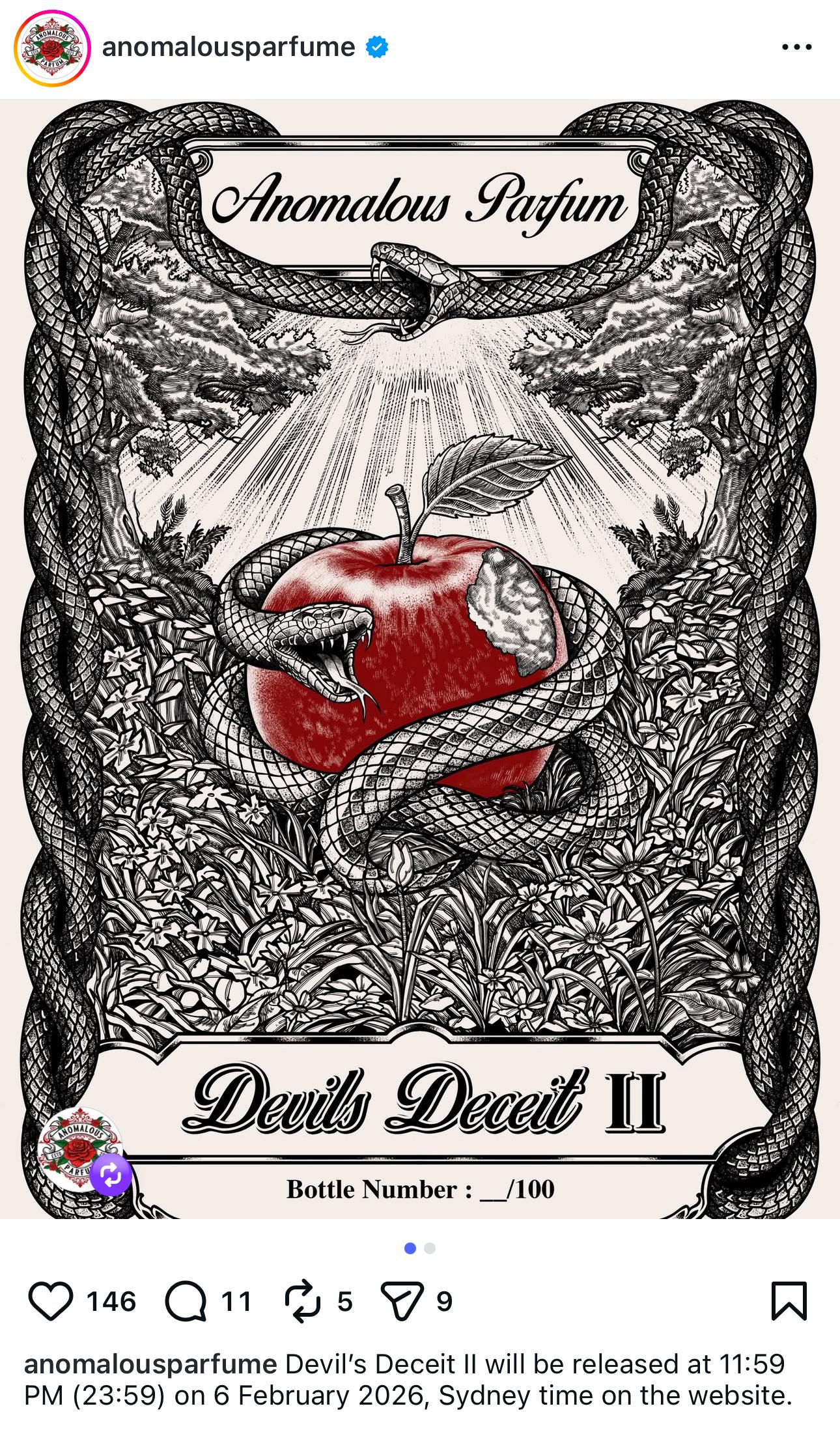 Upcoming Release: Anomalous - Devils Deceit II · Brotherhood Of Scent