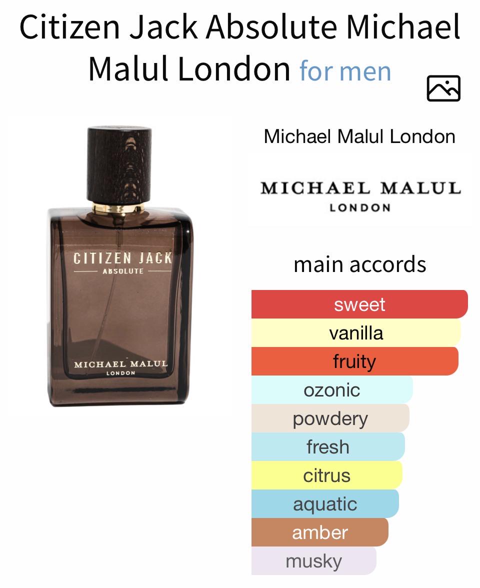 Citizen Jack Absolute Michael Malul · Brotherhood Of Scent