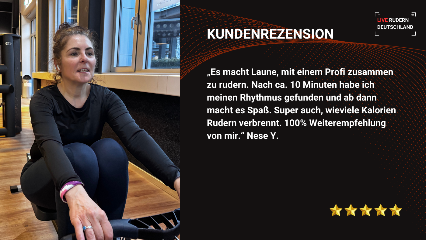 Live Rudern mit Alex