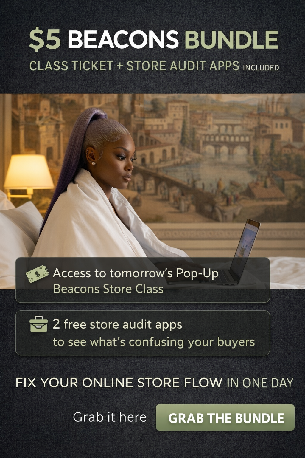 BEACONS CLEAN UP POP UP TODAY 1/26 · The Cash System Study Hall