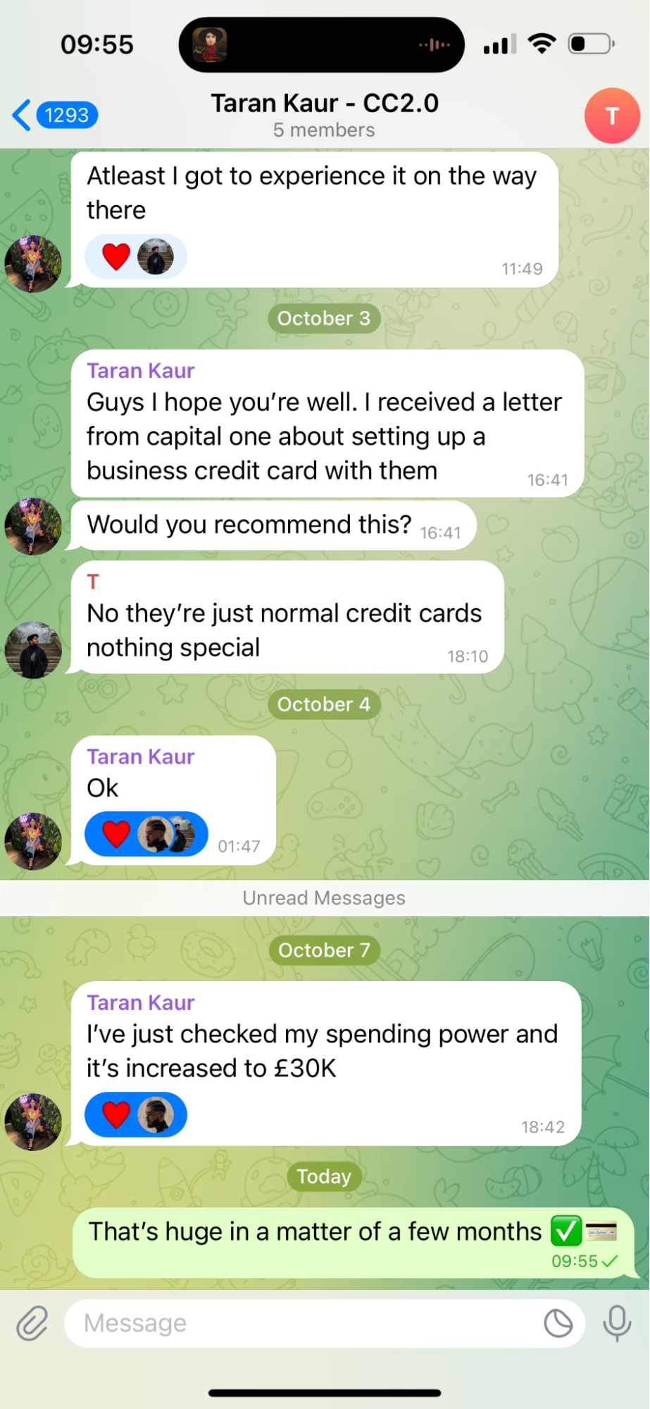 Successfully hit 30k limit in just 2 months of joining · Credit Club