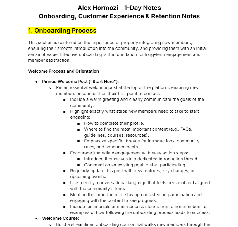 STEAL MY NOTES - Onboarding, Customer Success & Retention · Accelerator ...