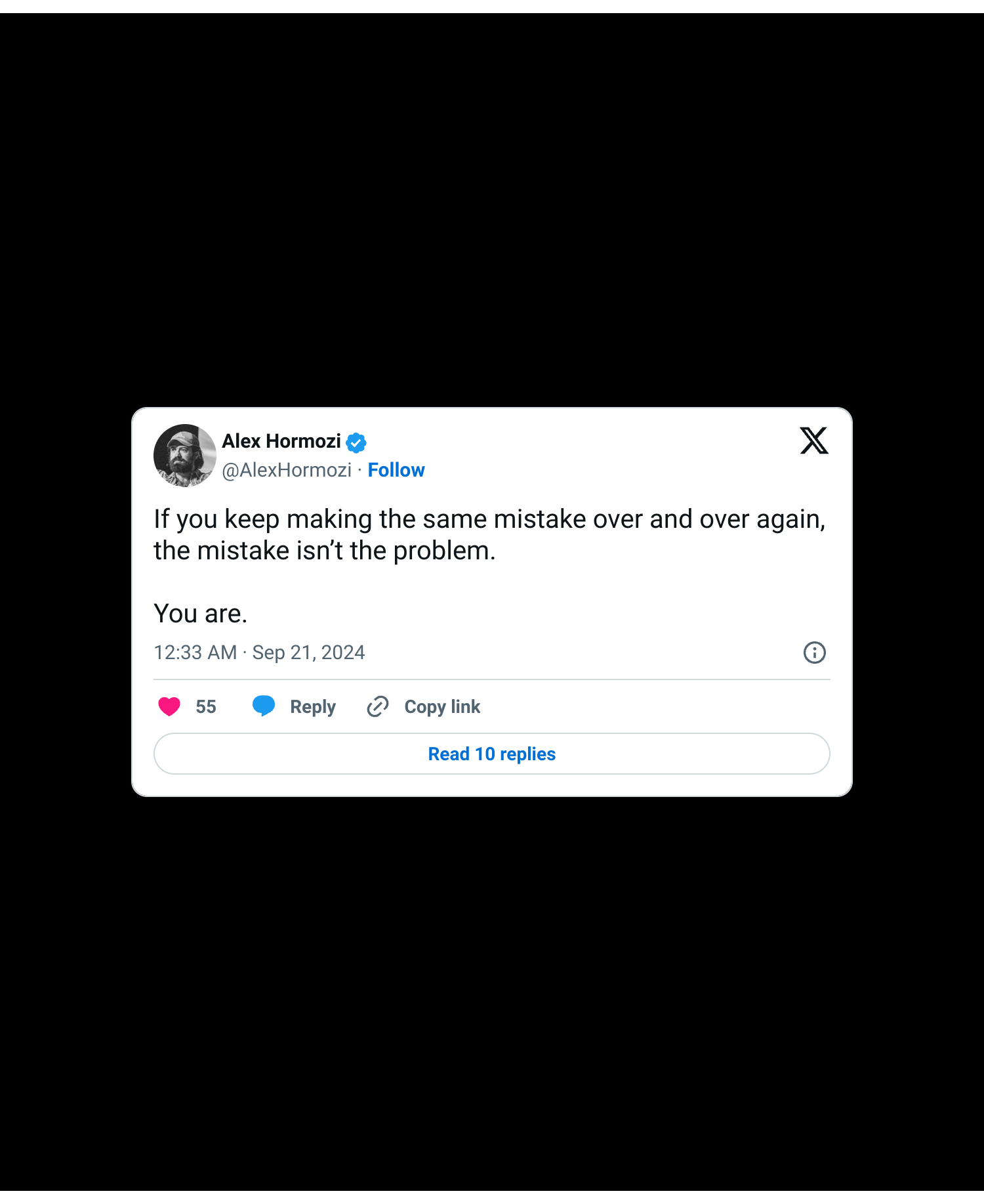 🔄 What can you change about yourself to stop repeating mistakes ...