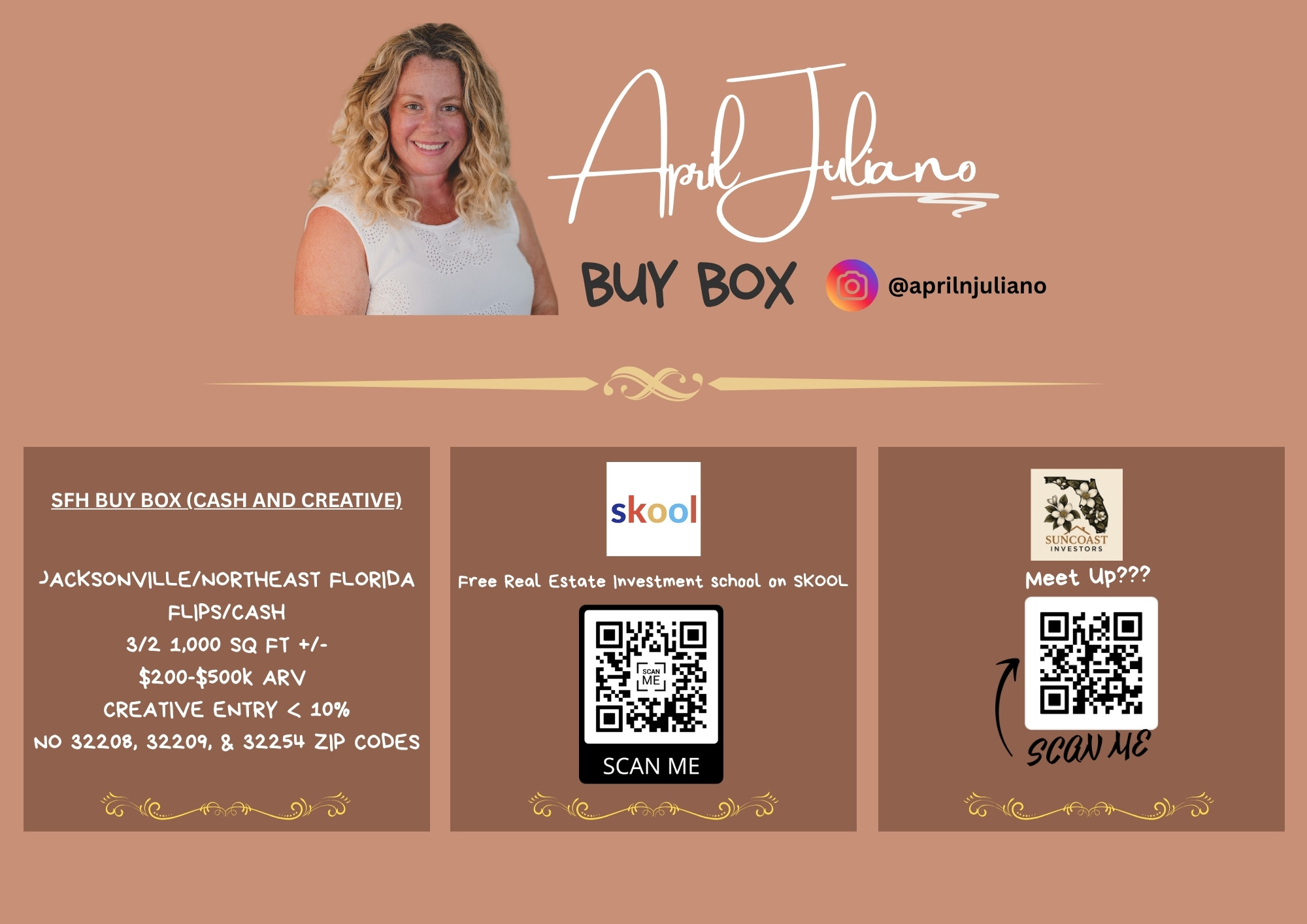 New Buyer Added: April Juliano (FL Buyer) · AutoClose REI