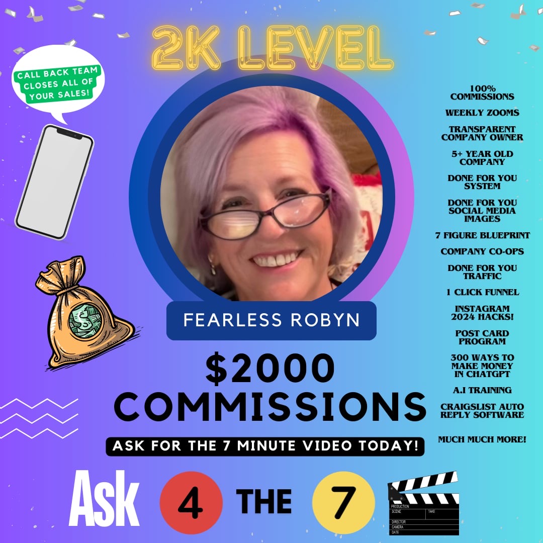 Welcome Robyn To the $2000 level · Get Fearless Freedom Movement