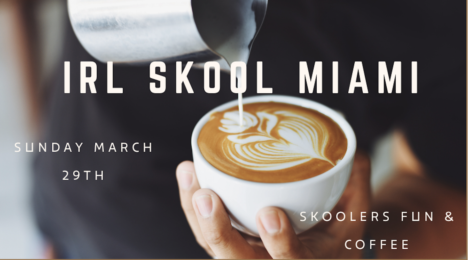 IRL Skool Miami Meet up #2! YOU CAN"T MISS THIS ONE! · 🇺🇸 Miami IRL