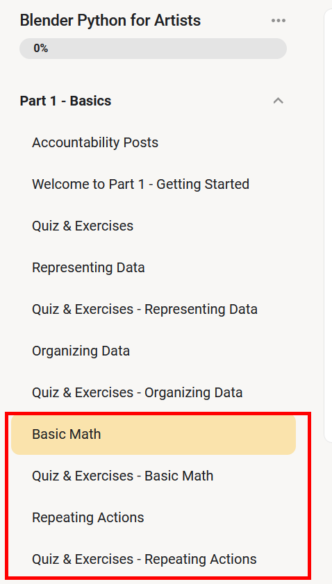 Update to the Blender Python for Artists course · CG Python Academy (Free)