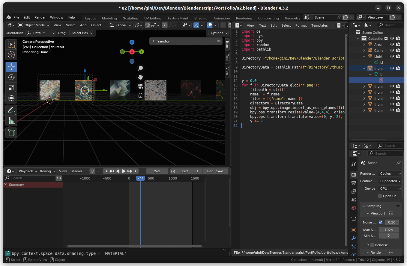 Traveling Show · CG Python Academy (Free)