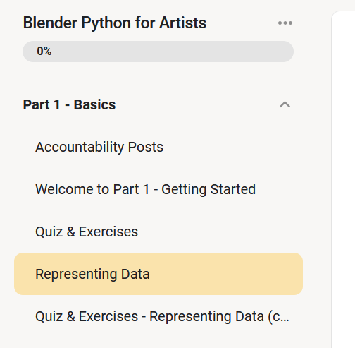 New Video - Blender Python for Artists - Representing Data · CG Python Academy (Free)