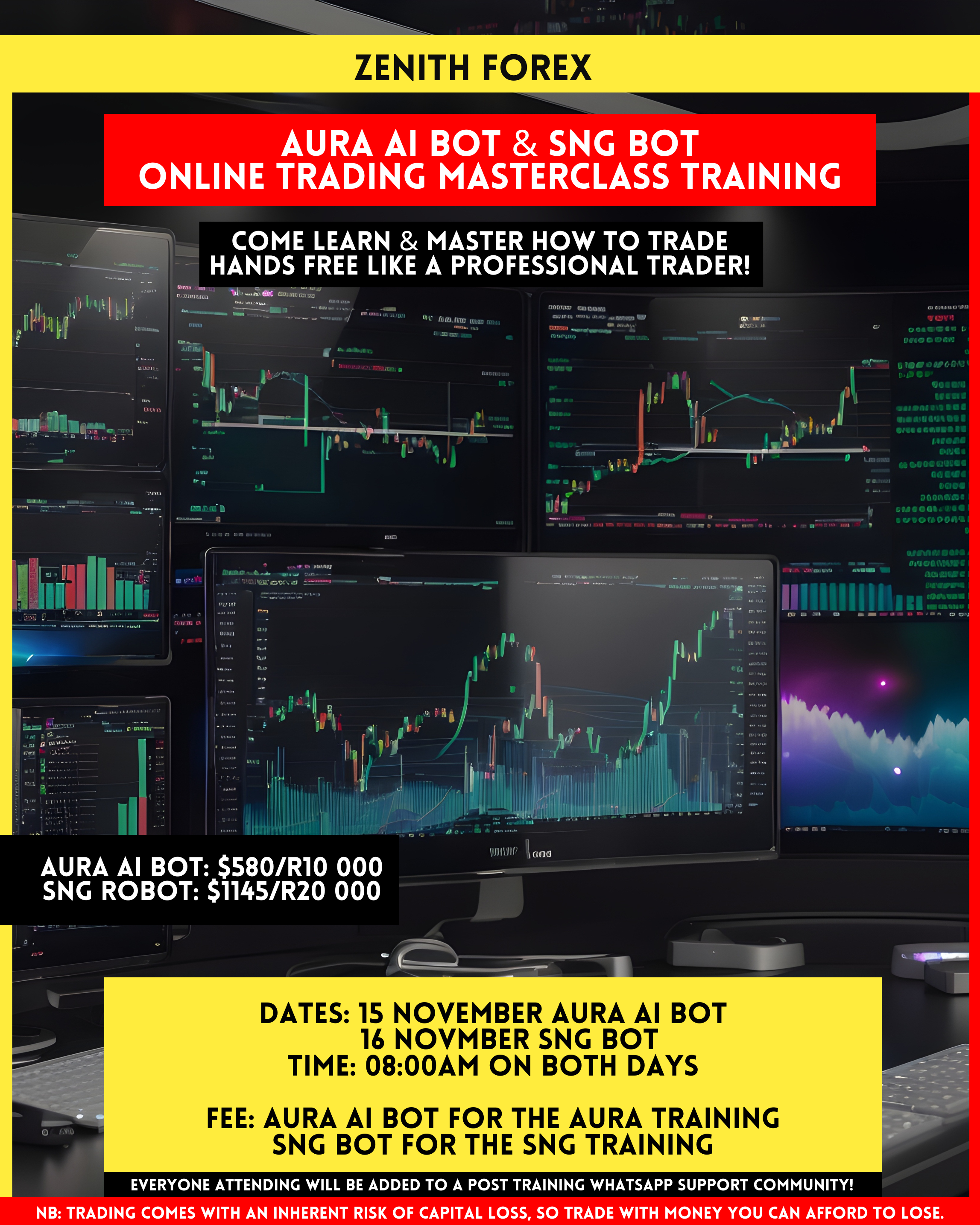 📚AURA AI & SNG ROBOT ONLINE TRADING MASTERCLASS - MASTER THE ART OF ...