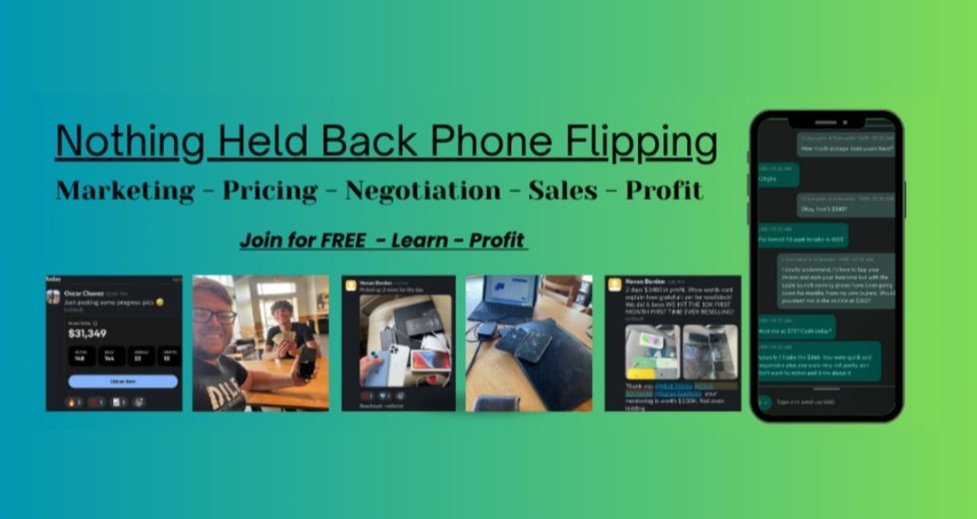 What You’re Actually Stepping Into Here · NHB Phone Flipping