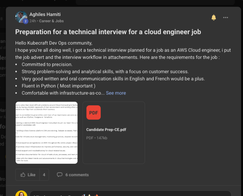 Thoughts about the Paid DEVOPS Community after 3 days · KubeCraft (Free)