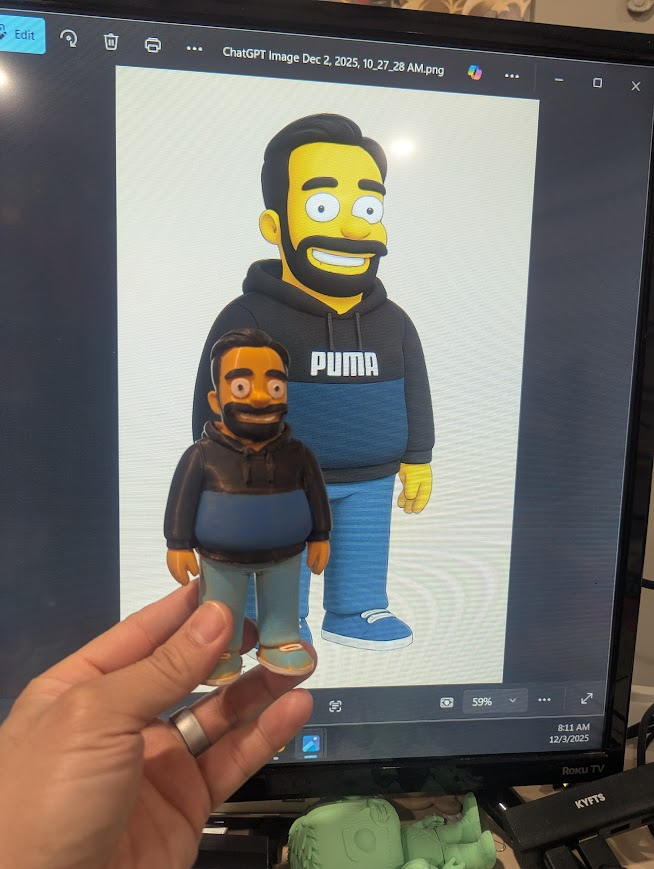 Turn Yourself Into a Simpsons Character! · AI for 3d Printing