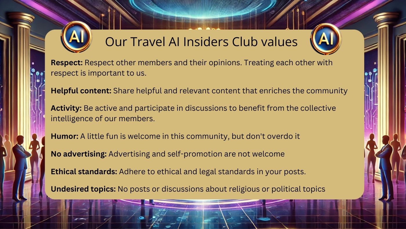 Travel AI Insiders Club 🔑